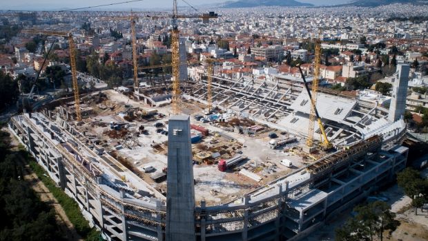 Εντυπωσιακές εικόνες: Η εξέλιξη των έργων στην «Αγιά Σοφιά» από ψηλά ...