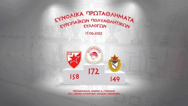 Ο Ολυμπιακός είναι πρώτος σε πρωταθλήματα σε όλη την Ευρώπη