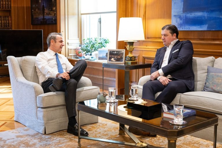 Στην Αθήνα ο Μποντιρόγκα - Συναντήθηκε με τον Κυριάκο Μητσοτάκη - to10.gr